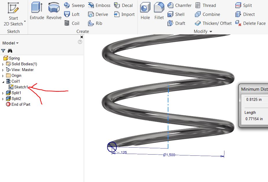 Solved: Spring Diameter - Autodesk Community