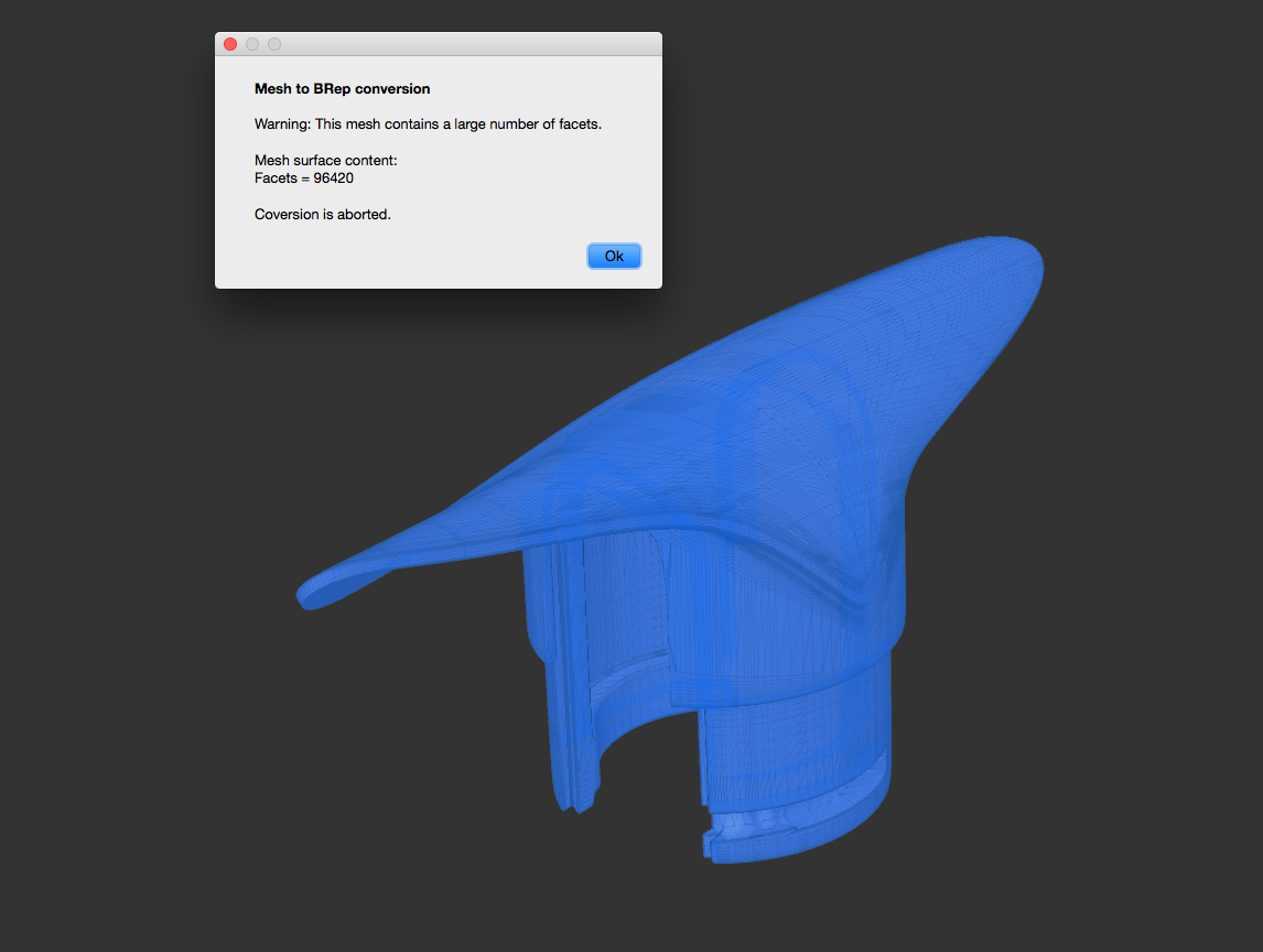 What's the "new" mesh->BRep polygon limit ? - Autodesk Community