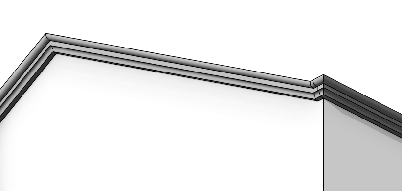 Solved: create a wall sweep on an angled wall (gable end wall) (2017 ...