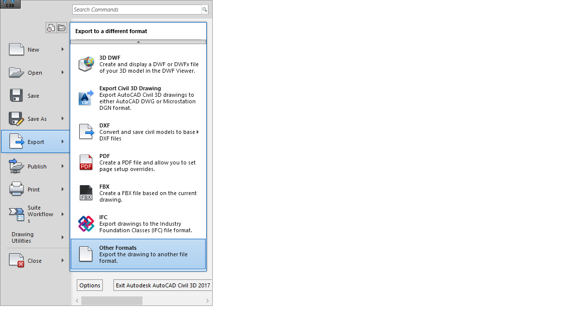 exporting a dgn - Autodesk Community