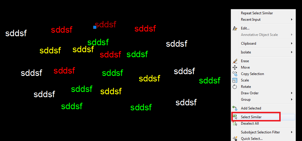 Quick Selecting Autodesk Community
