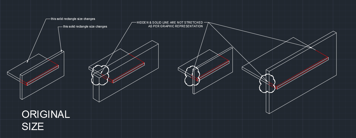 Dynamic Block Showing Hidden Line - Autodesk Community
