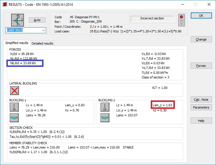 Solved: Effective slenderness ratio in "L" section - Autodesk Community
