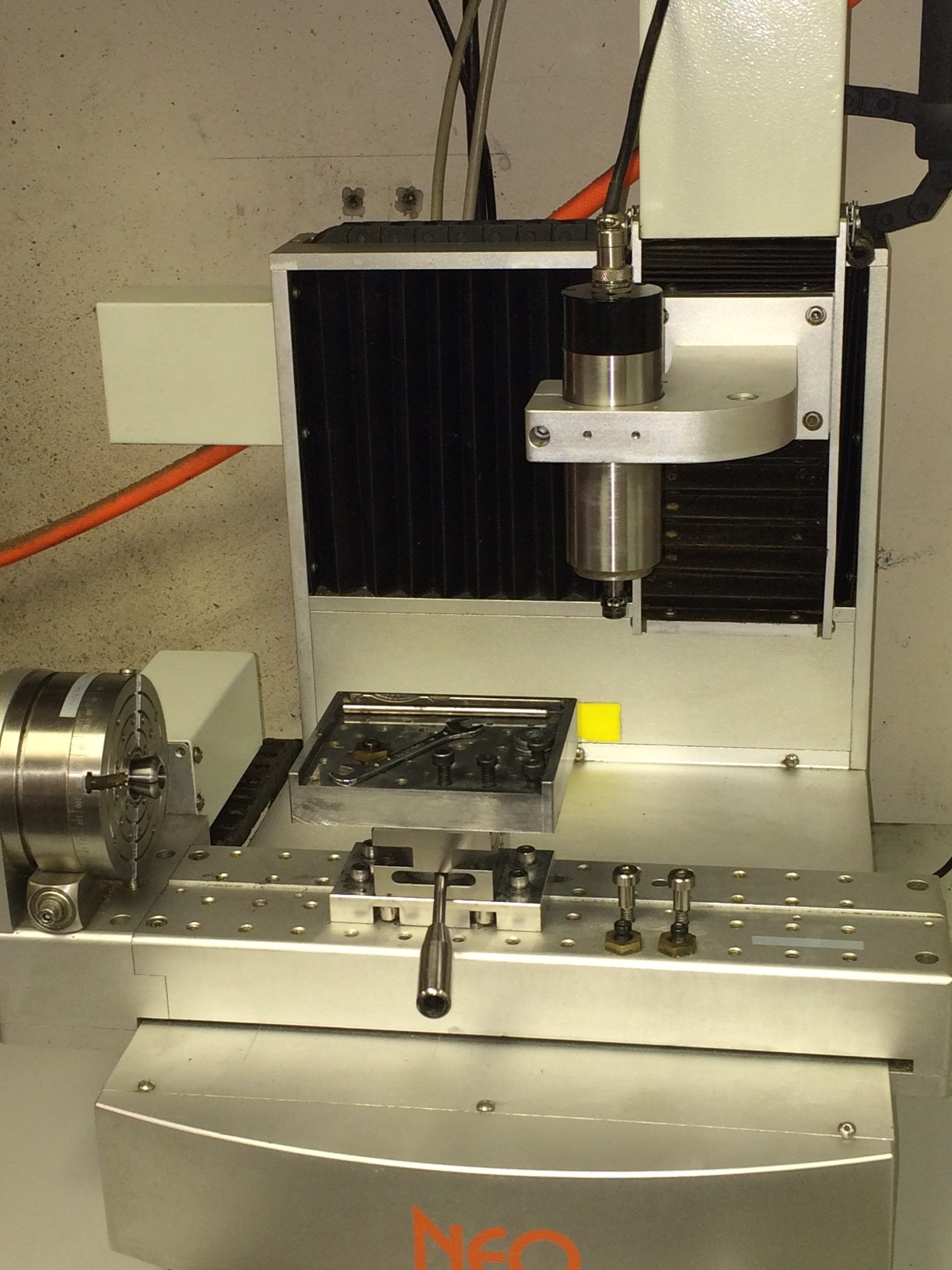 Mill For Sale - Neo P4 Four Axis - Asking $12k - (Purchased 2 years ago ...