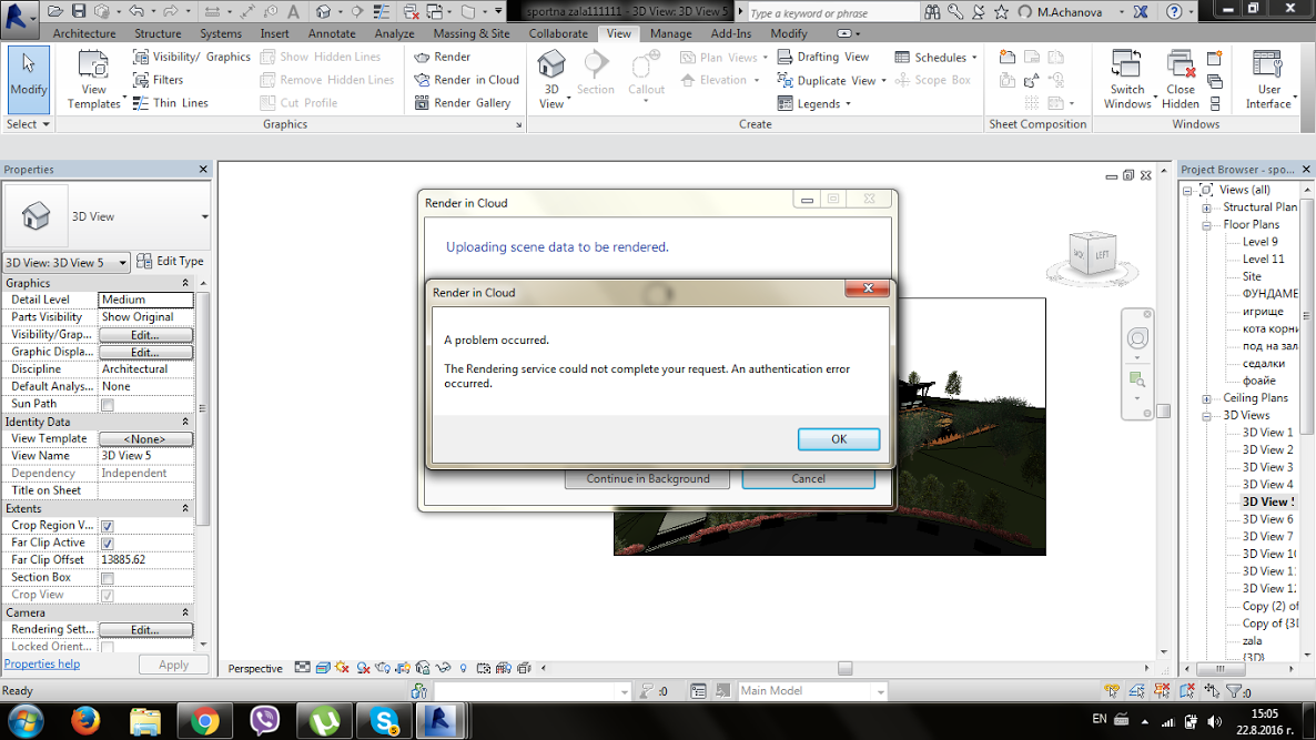Problems with Render In Cloud - Autodesk Community