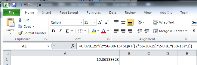 Solved: Inventor 2016 vs Excel 2010 Calculations - Autodesk Community