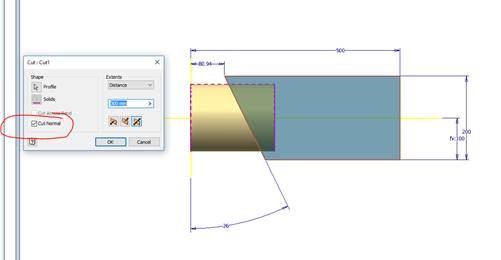 Solved: Dimensioning Problems with normal cut - Autodesk Community