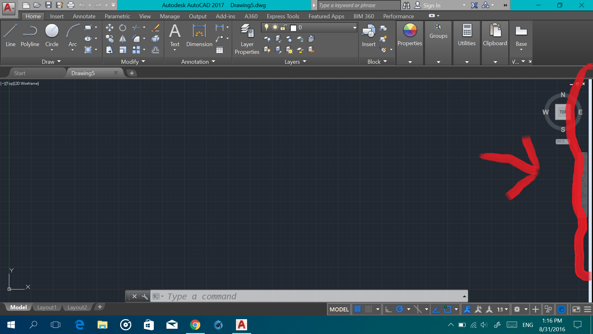 Solved: Drawing interface problem - Autodesk Community