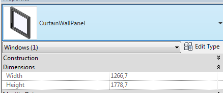 How to create a generic "Metric Window - Curtain Wall" family ...