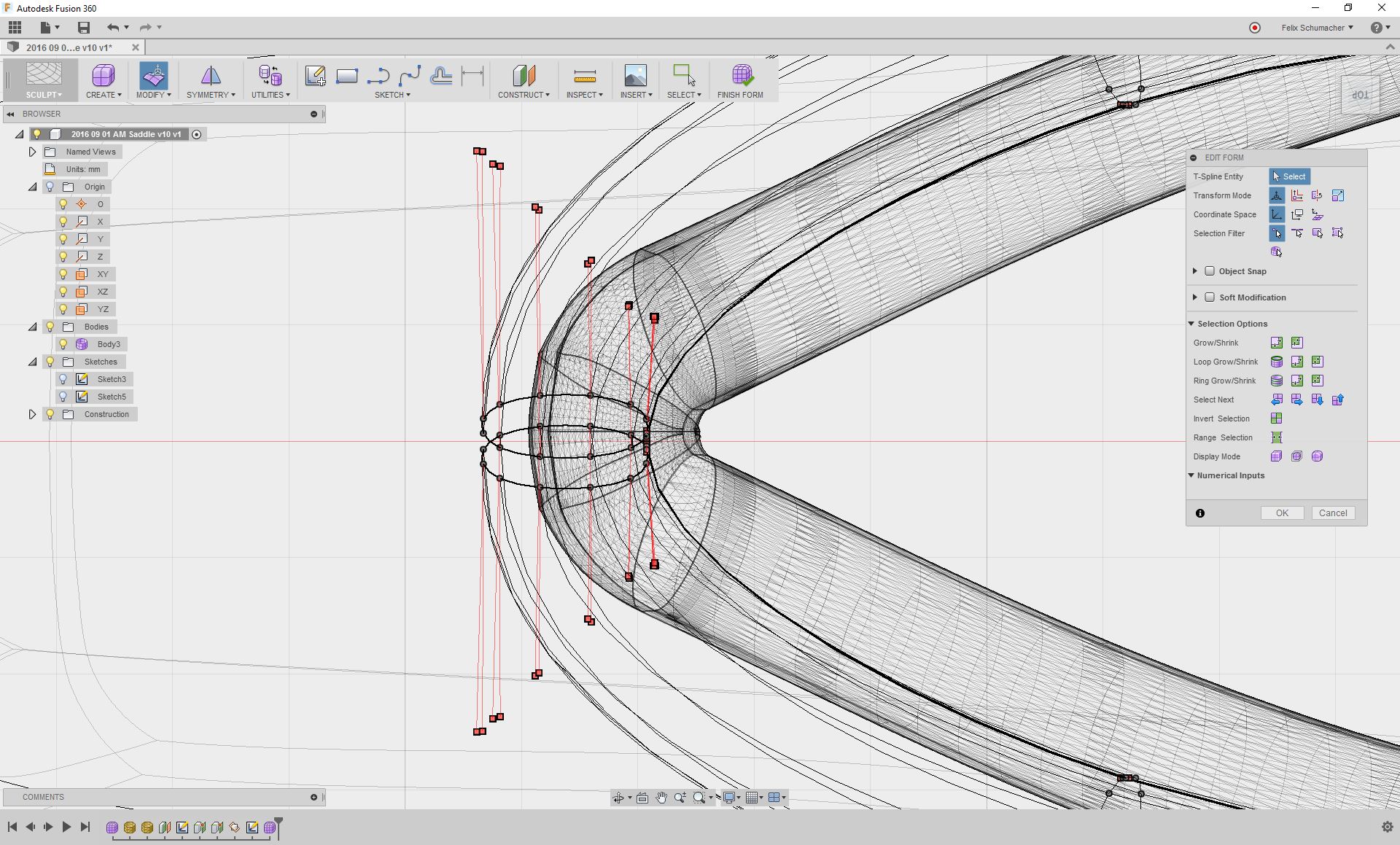 more precision for sculping handles - autodesk
