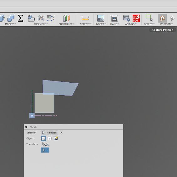Moving origin to origin location of 3D axis icon - Autodesk Community