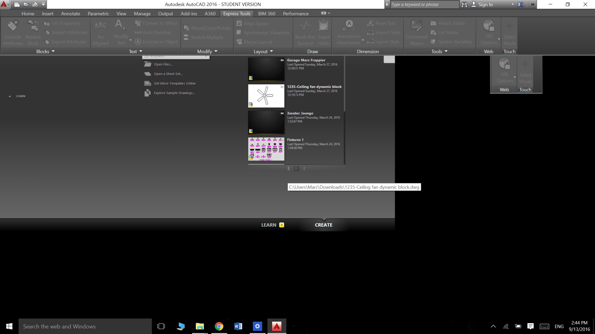 Solved: AutoCAD main menu not fuctionning - Autodesk Community
