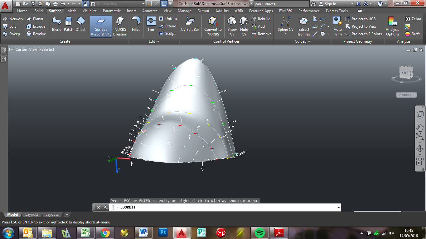 Surface Offset Fails Autodesk Community