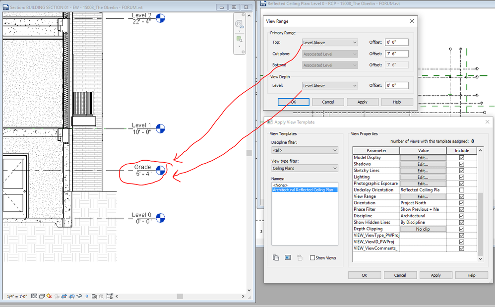 Solved: RCP not appearing in plan - Autodesk Community