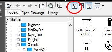 Solved: View Folder List in Design Center - Autodesk Community
