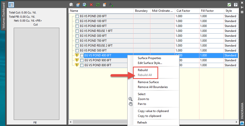 A better Volume Dashboard - Autodesk Community