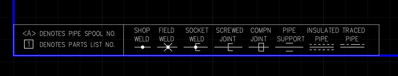Isometric Symbol Legend / Reference Block - Autodesk Community