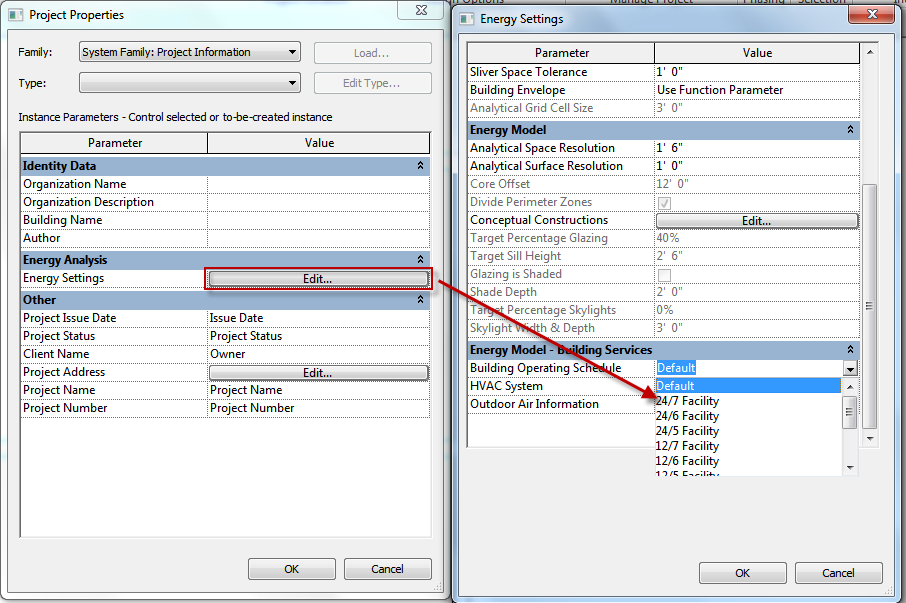 Question about label hours in the schedule (occupancy, lighting, etc ...