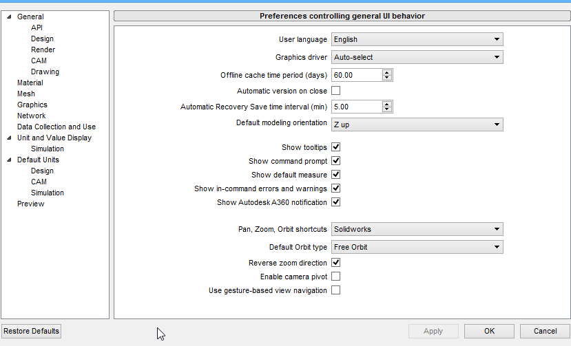 Orbit Bug - Autodesk Community