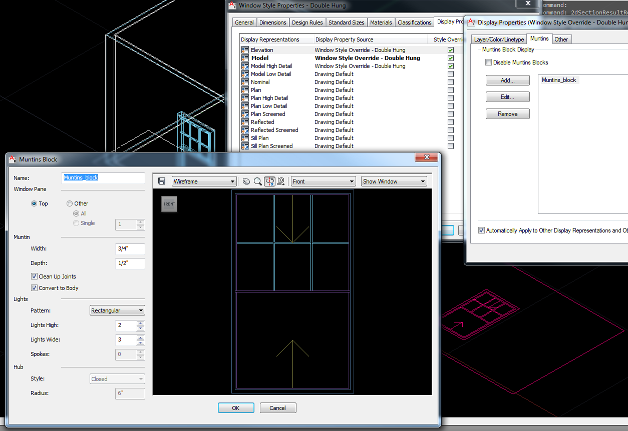 Solved: 3D Muntin Display differs from 2D generated elevation - Autodesk Community