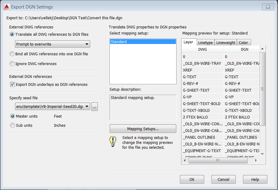 Solved: Convert DWG with viewport to DGN - Autodesk Community