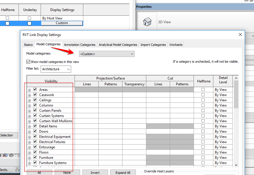 Solved: Linked Model Color Override - Autodesk Community