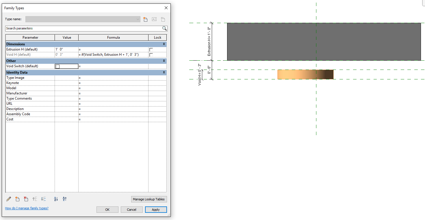 Solved: Void on/off in family - Autodesk Community