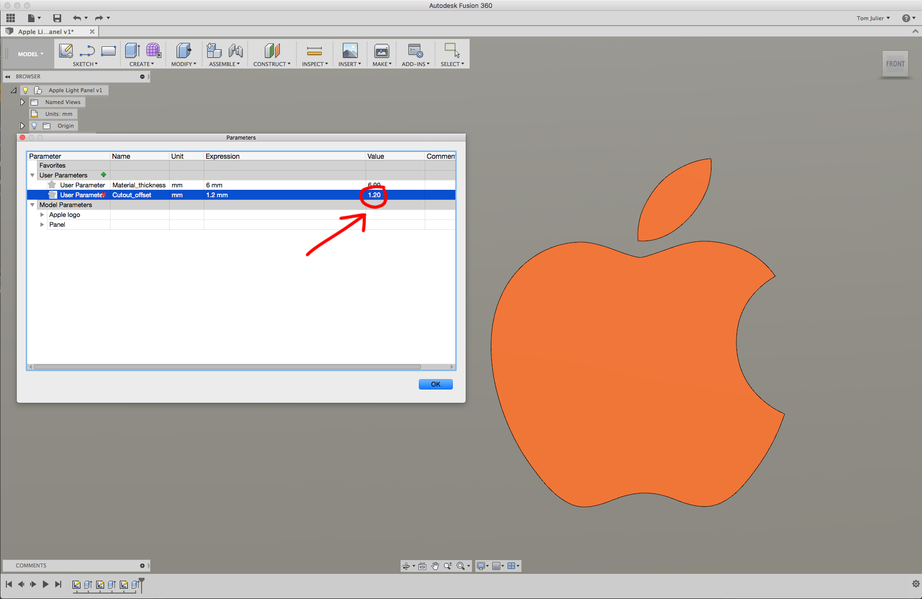 Solved: Sketch offset problem - Autodesk Community