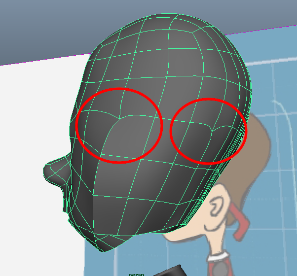 Vertex problem modelling a head - Autodesk Community