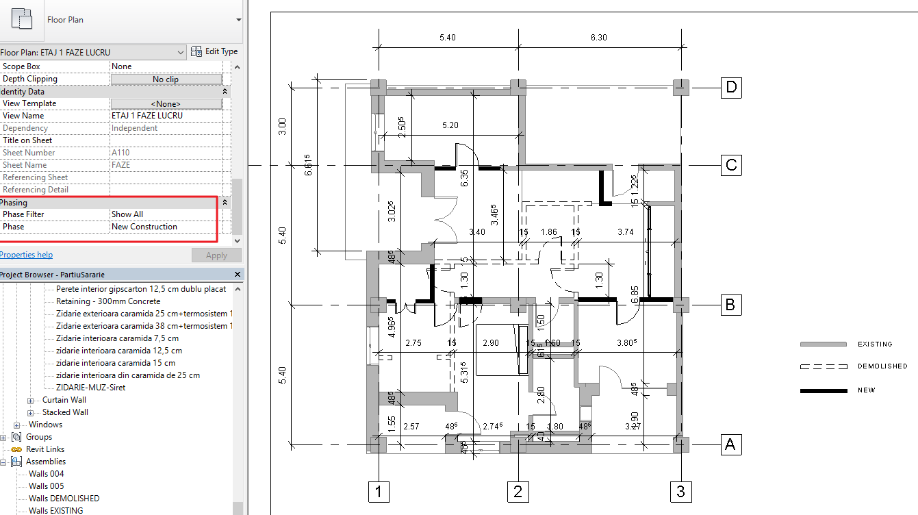 Solved: Displaying walls to be demolished - Autodesk Community