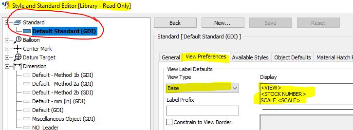 Solved: Template View label settings - Autodesk Community