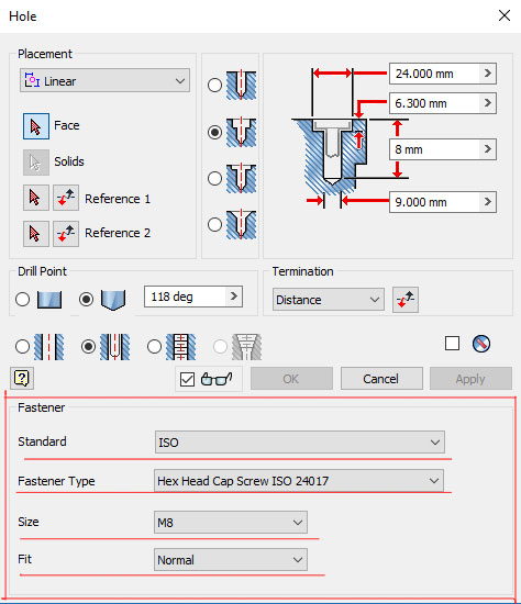 Hole Wizard - Autodesk Community