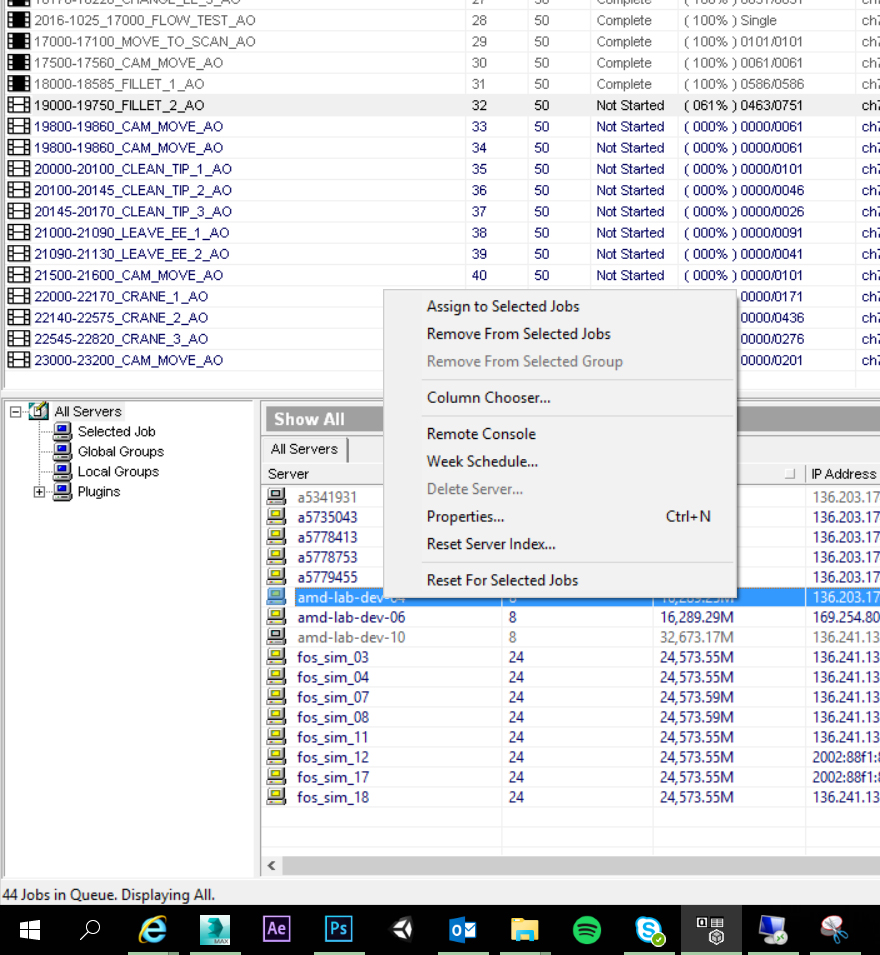 Backburner Manager not starting old jobs - Autodesk Community