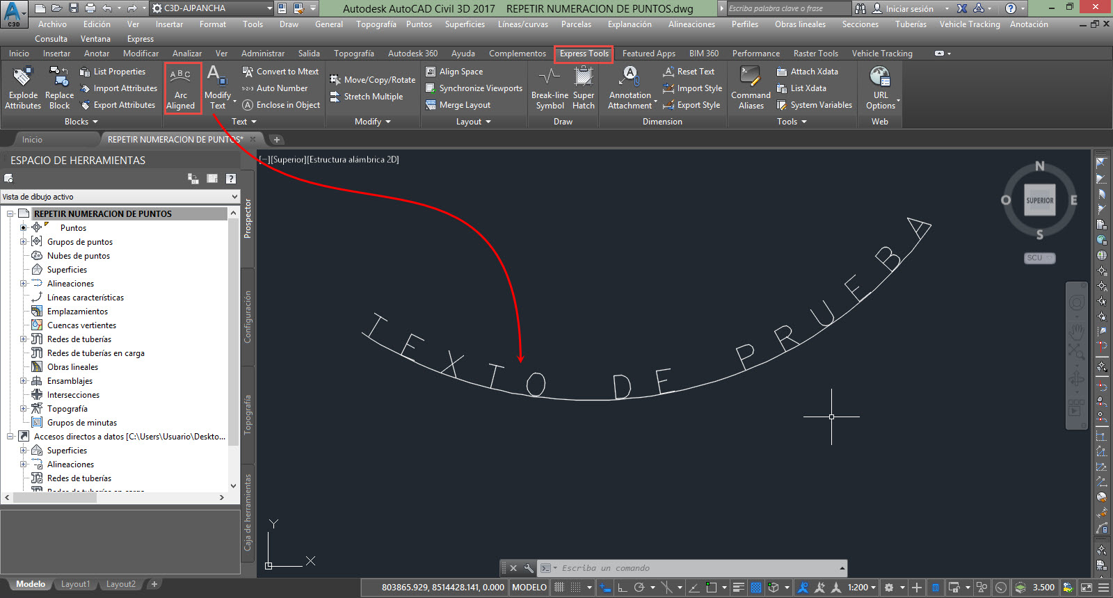 text attached to polyline - Autodesk Community