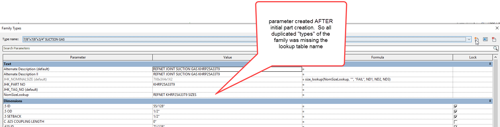 Solved: Lookup table formulla error I can't spot - Autodesk Community