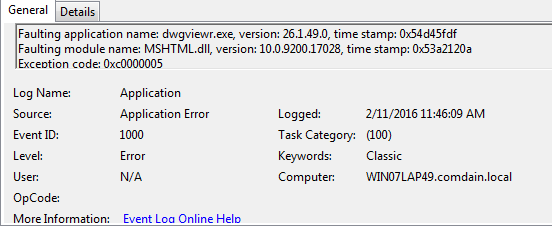 DWG Trueview Error on 2016 and 2017 - Autodesk Community