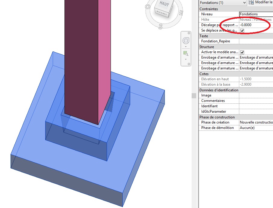 Résolu : fondation poteau encuvé - Autodesk Community