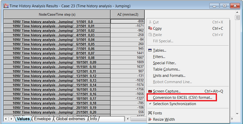 Time History Analysis - Autodesk Community