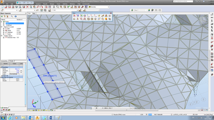 clading mesh from meltinoded object to triangular object - Autodesk ...