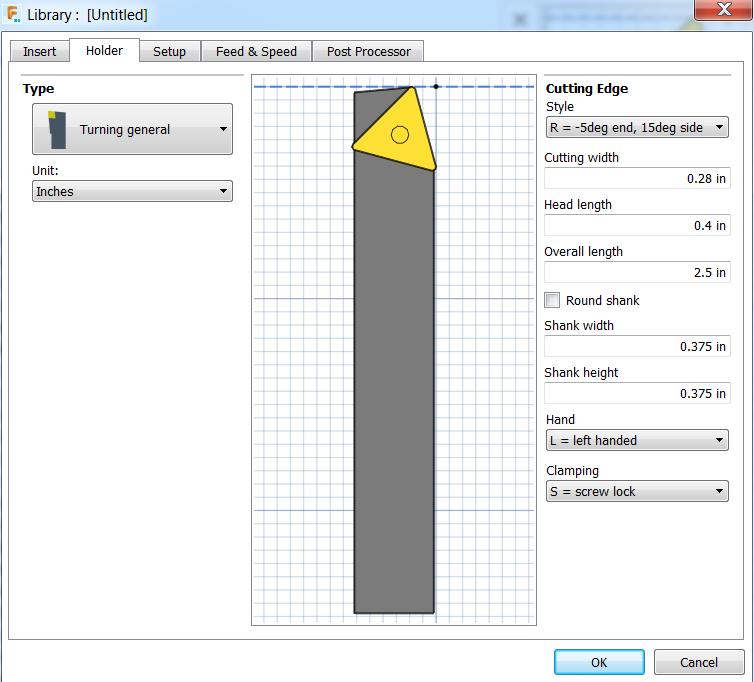 Solved: Problem specifying 3/8" square insert tool holder for turning -- collisions - Autodesk ...