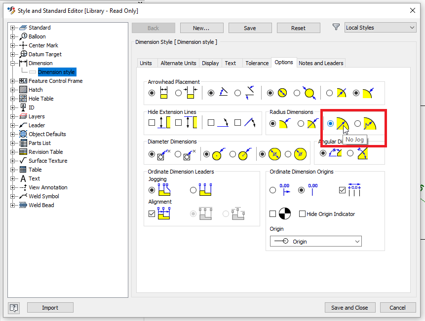 Get rid of jogged symbol on inside radius - Autodesk Community