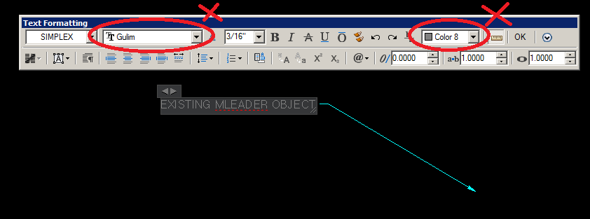 Solved: Multi Leader Object Text Color - Autodesk Community