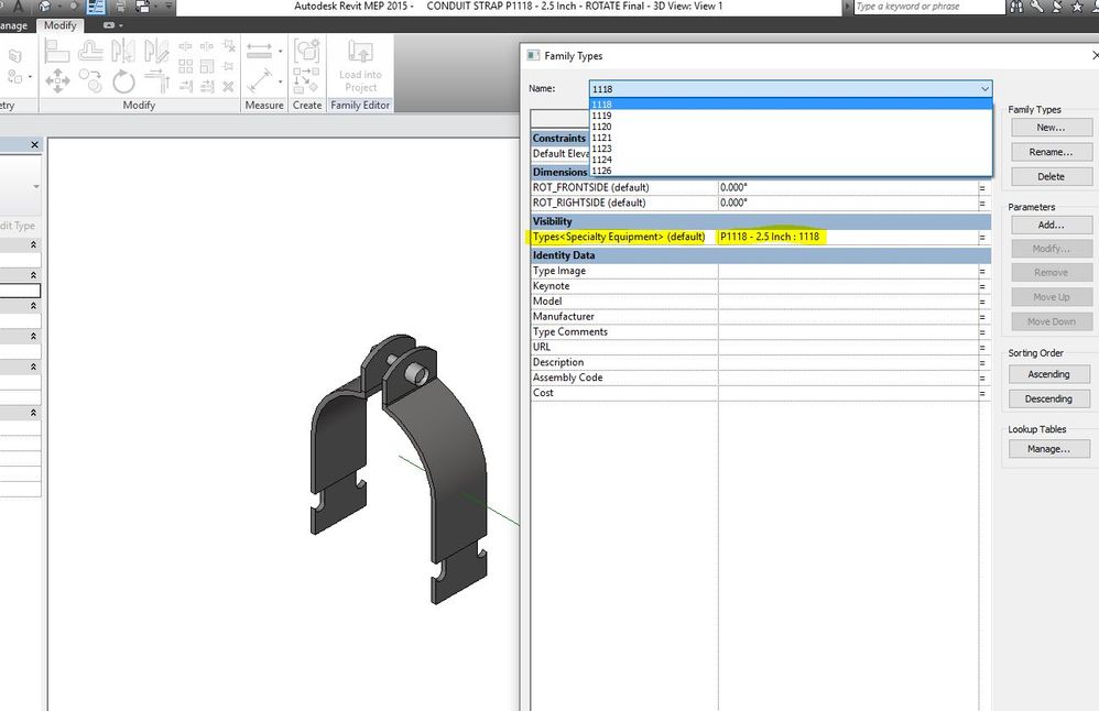 Solved: Rotating Nested Family with Multiple types - Autodesk Community