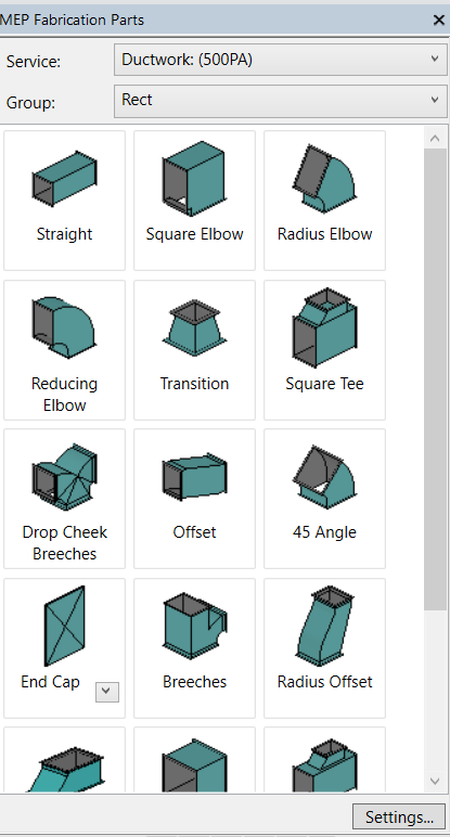 Revit Fabrication Parts Nedir. - autodesk