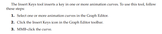 Solved: The Insert Keys tool does not work - Autodesk Community