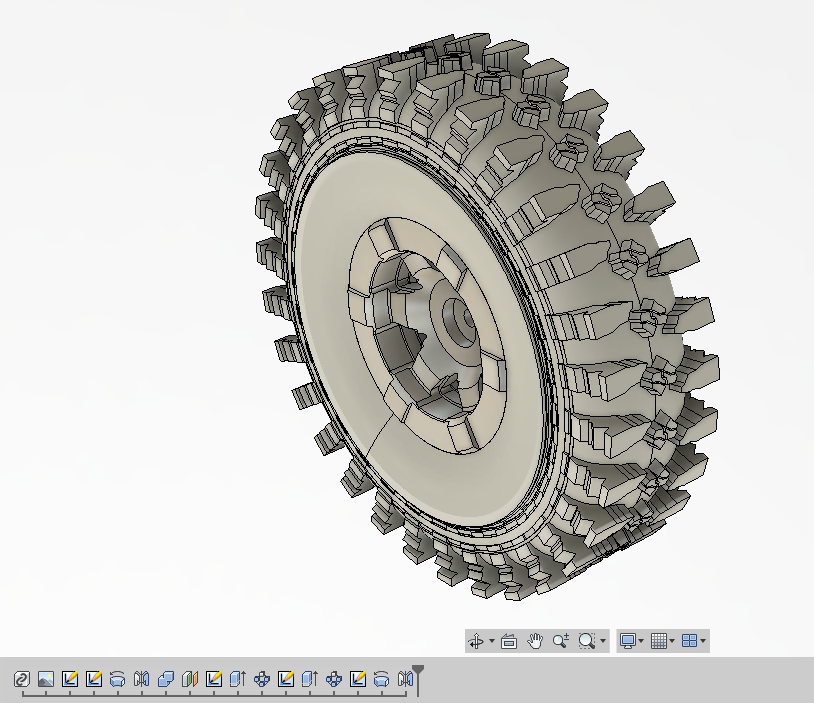 Complex off road tire thread patterns - Autodesk Community