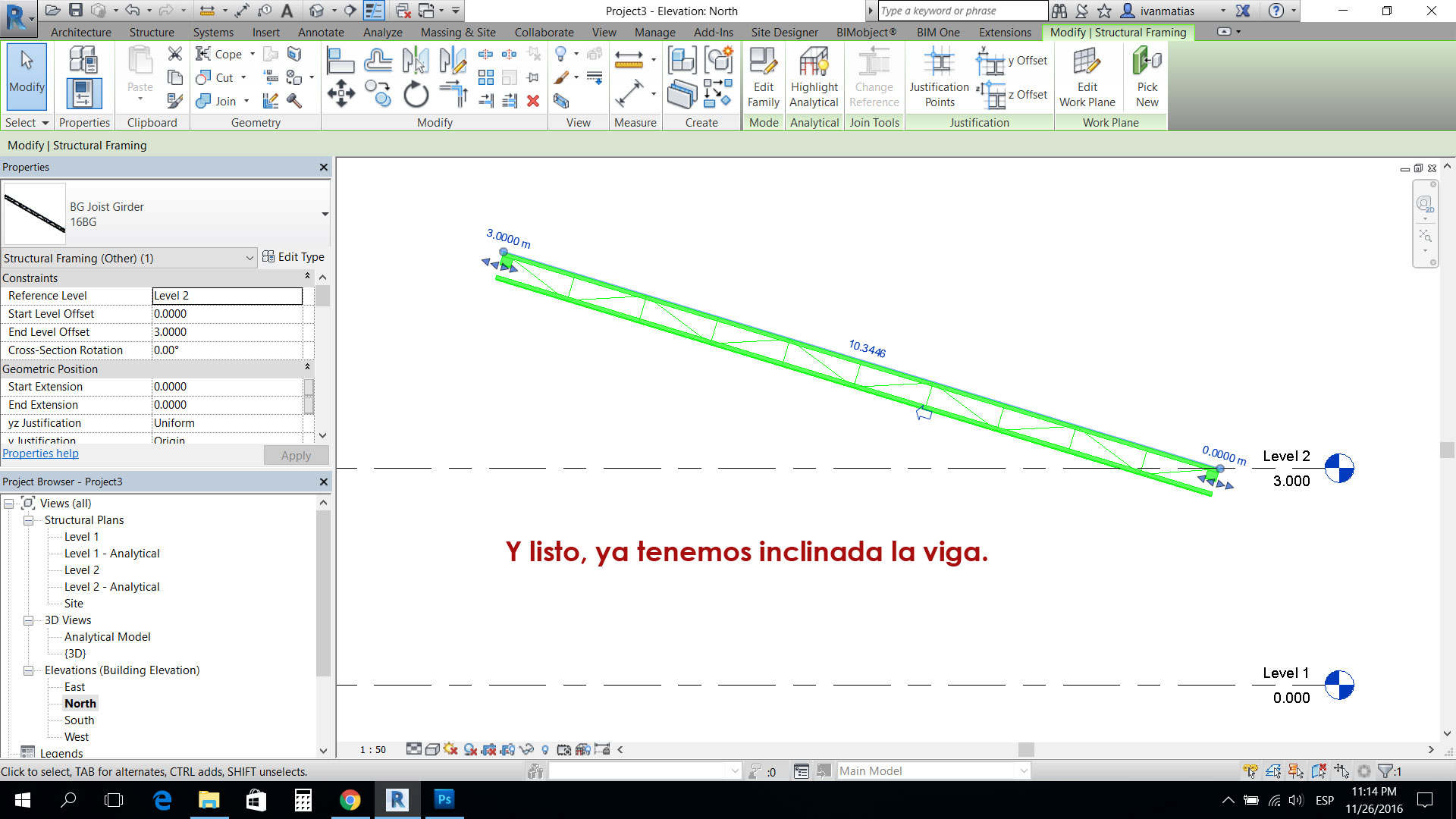 vigas inclinadas - Autodesk Community