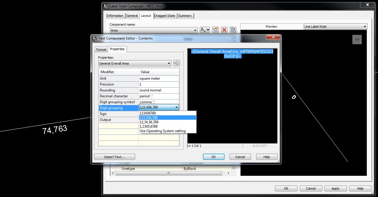 Solved: default comma grouping - Autodesk Community