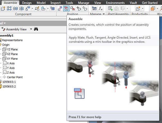 Placing tangent constraint - Autodesk Community