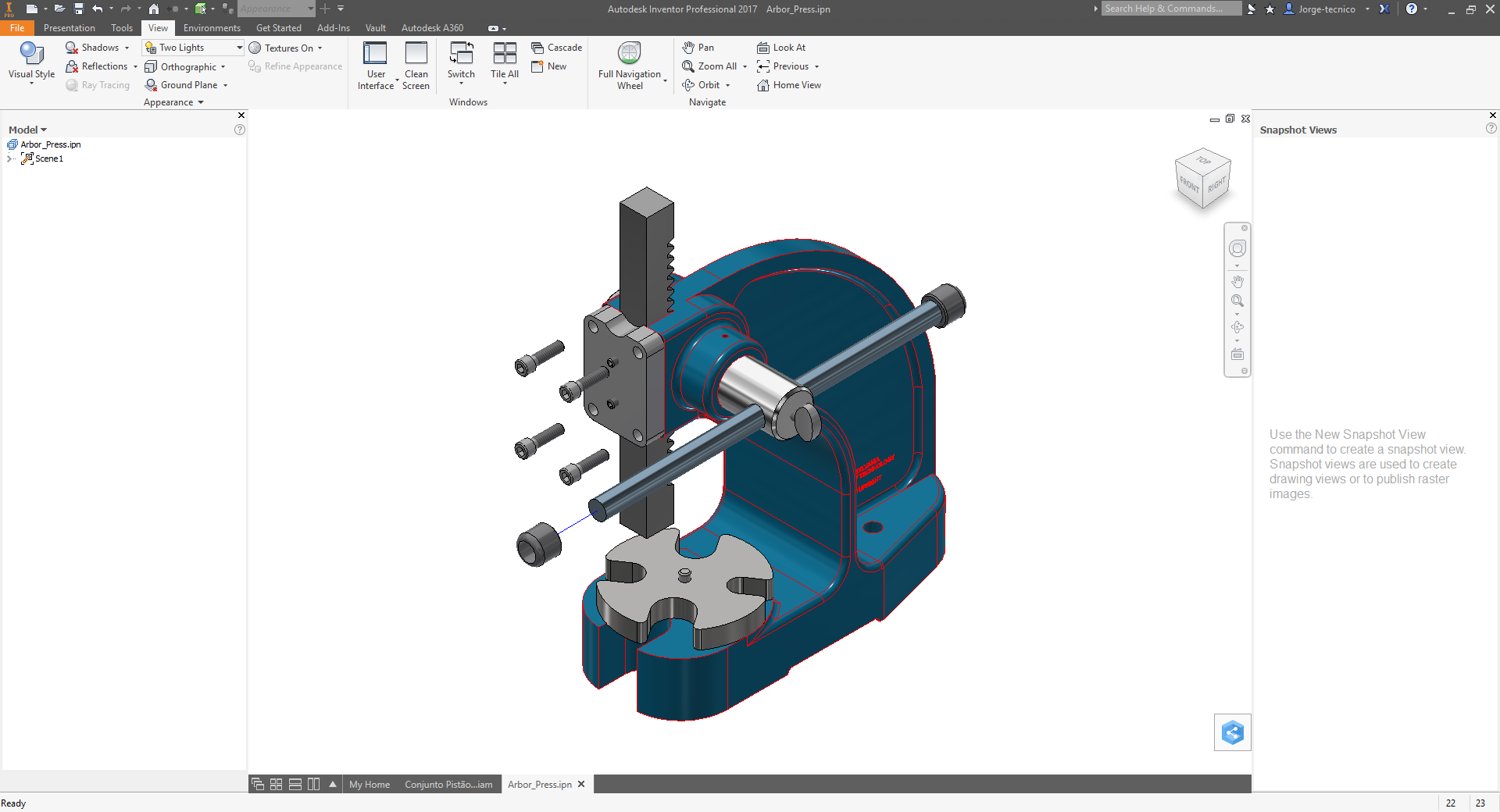 Undock Presentation Timeline in Inventor 2017 - Autodesk Community